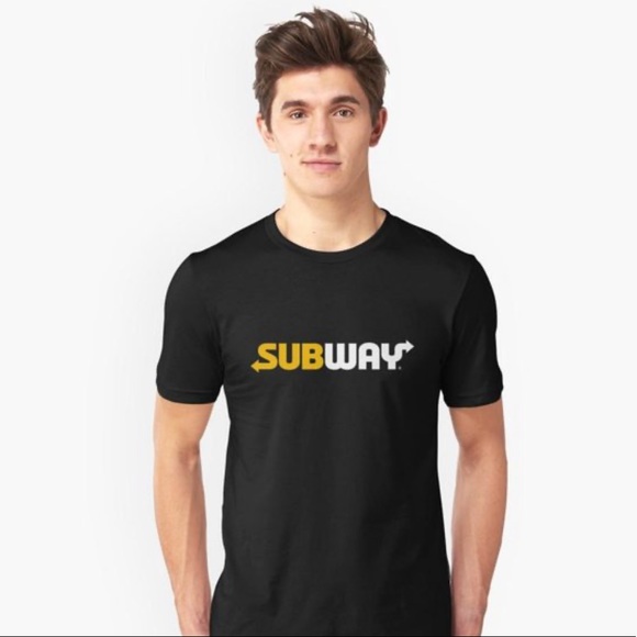 Shirts | New Subway Employee Unisex Black Shirt Sz Xl | Poshmark